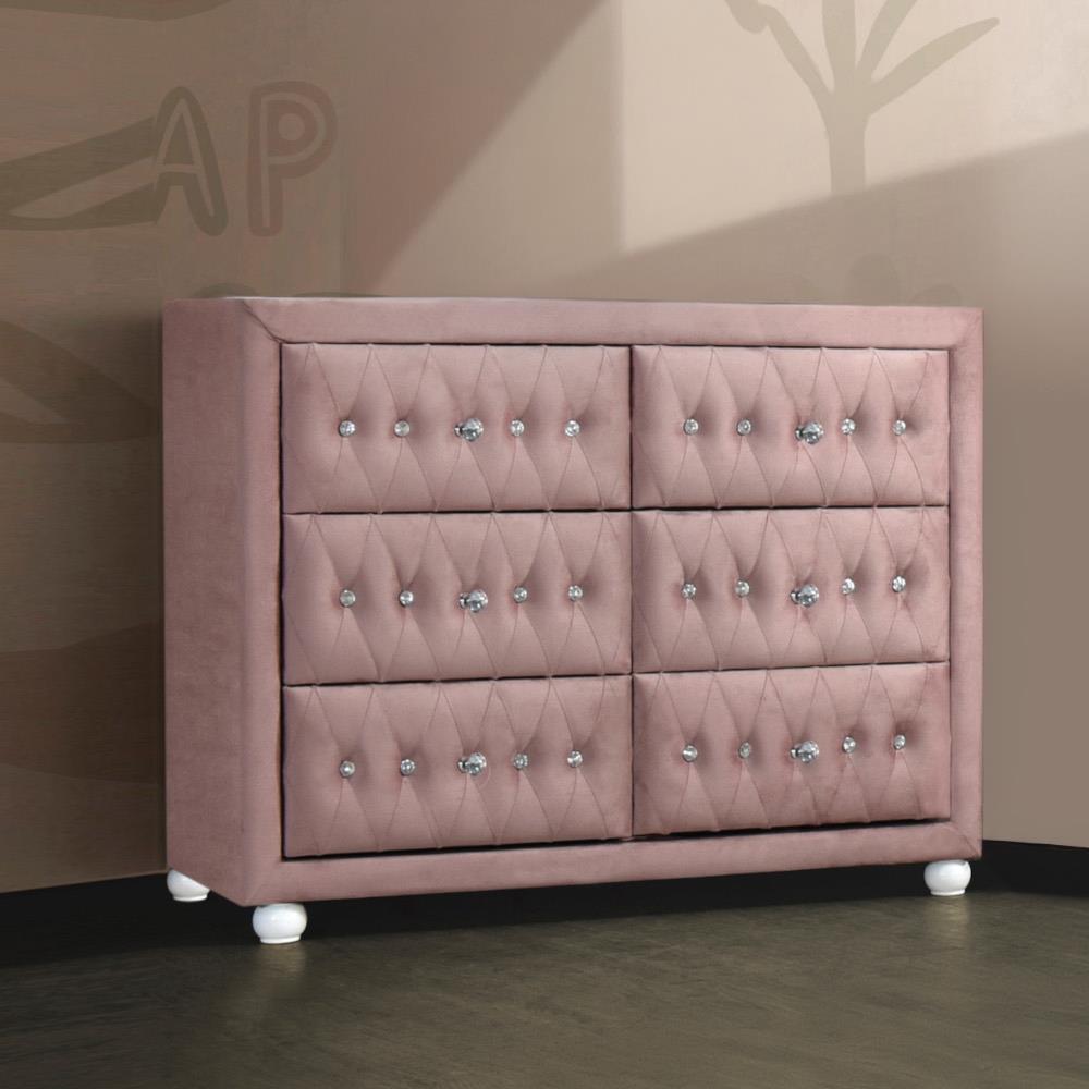 Acme Furniture Reggie 6 Drawer Kids Dresser 30825